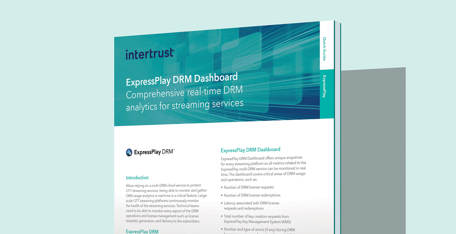 ExpressPlay DRM Dashboard – Intertrust ExpressPlay